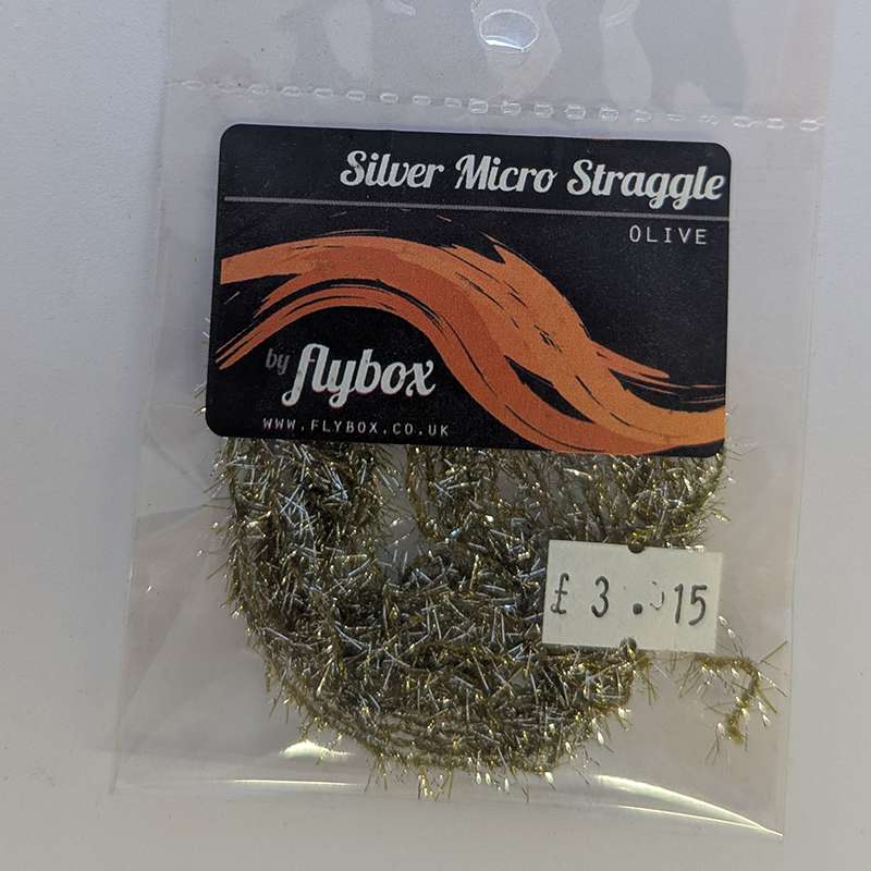 Flybox Silver Micro Straggle - Harelaw Trout Fishery